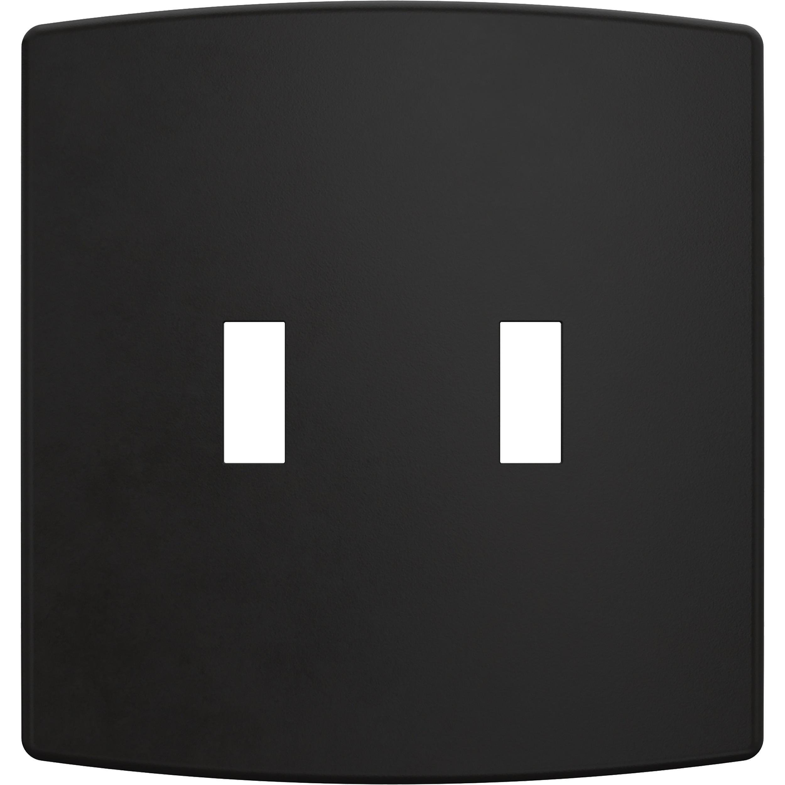 Franklin Brass Soft Modern 2-Gang Concealed Mount Light Switch/Toggle ...