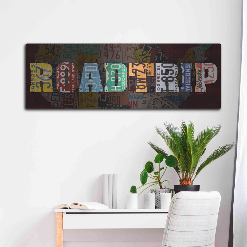 Lark Manor™ " Road Trip Lettering " by Design Turnpike | Wayfair