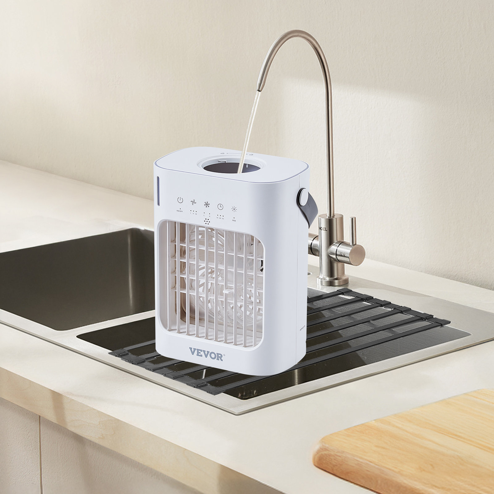 Stellweilan Tessberg Portable Air Conditioner 4-in-1 Evaporative Air ...