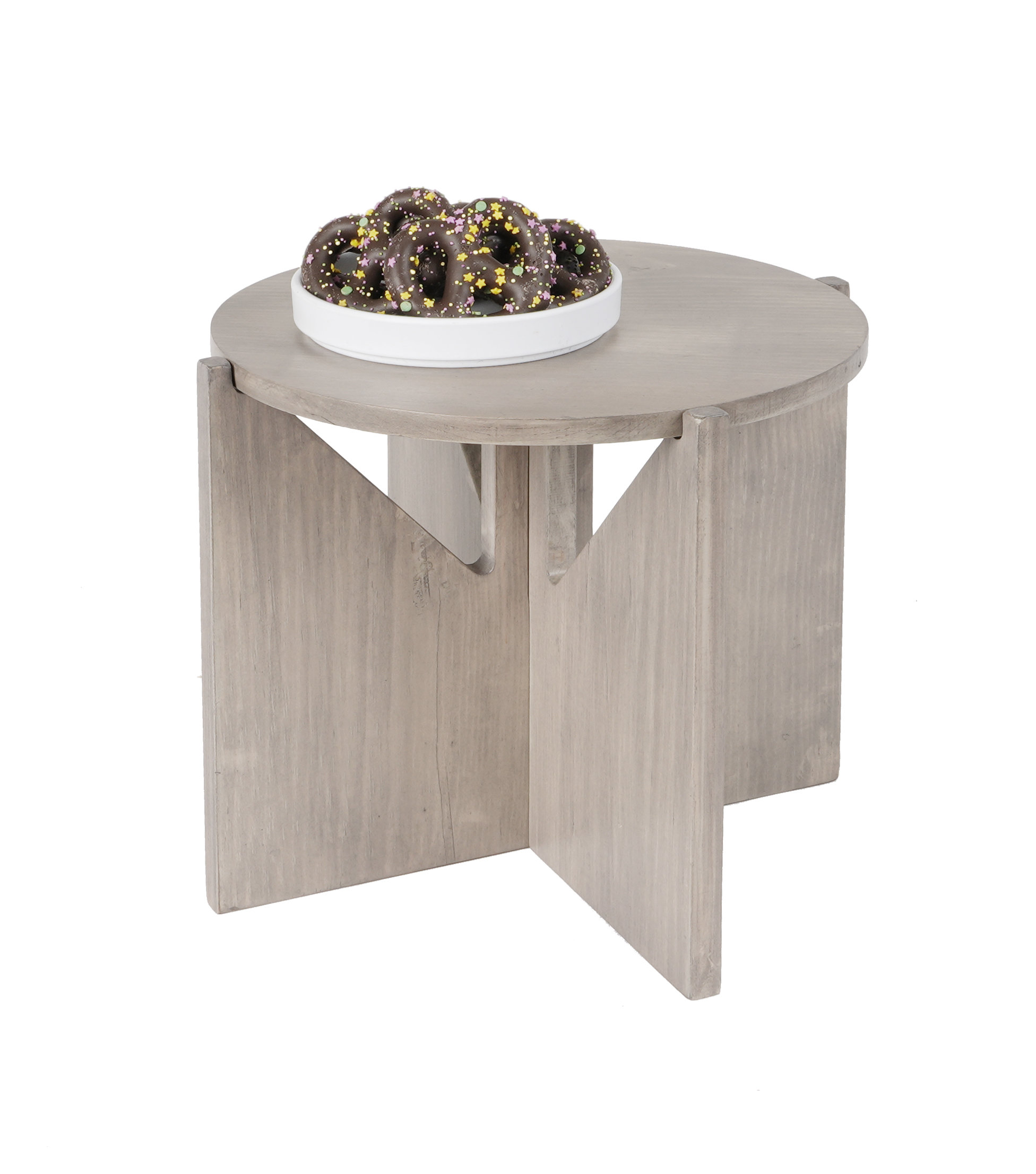 Cal-Mil Aspen Wood Knock Down Riser Display - 12" x 11" | Wayfair