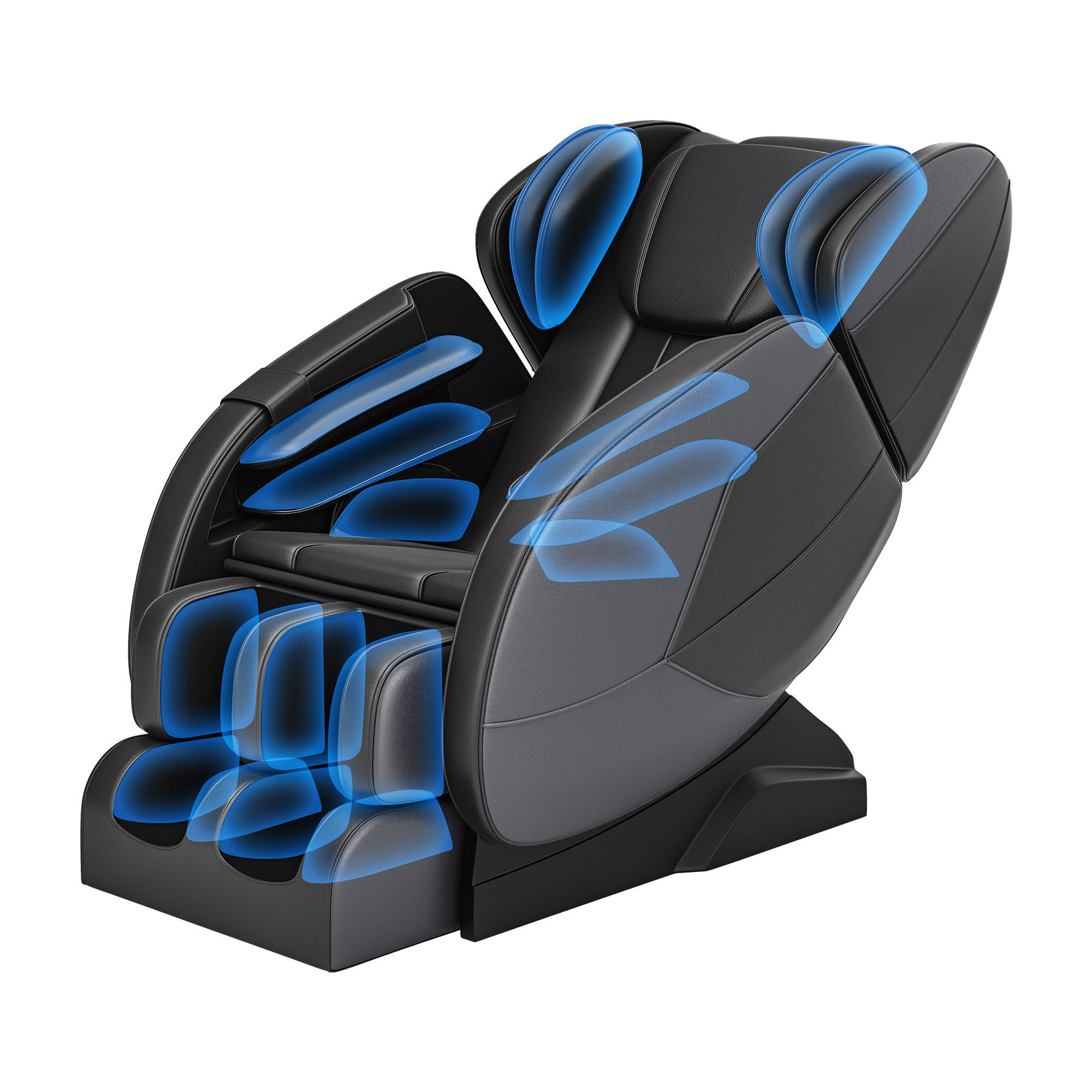 RealRelax Favor MM450 Full Body Shiatsu Electric Massage Chair with ...