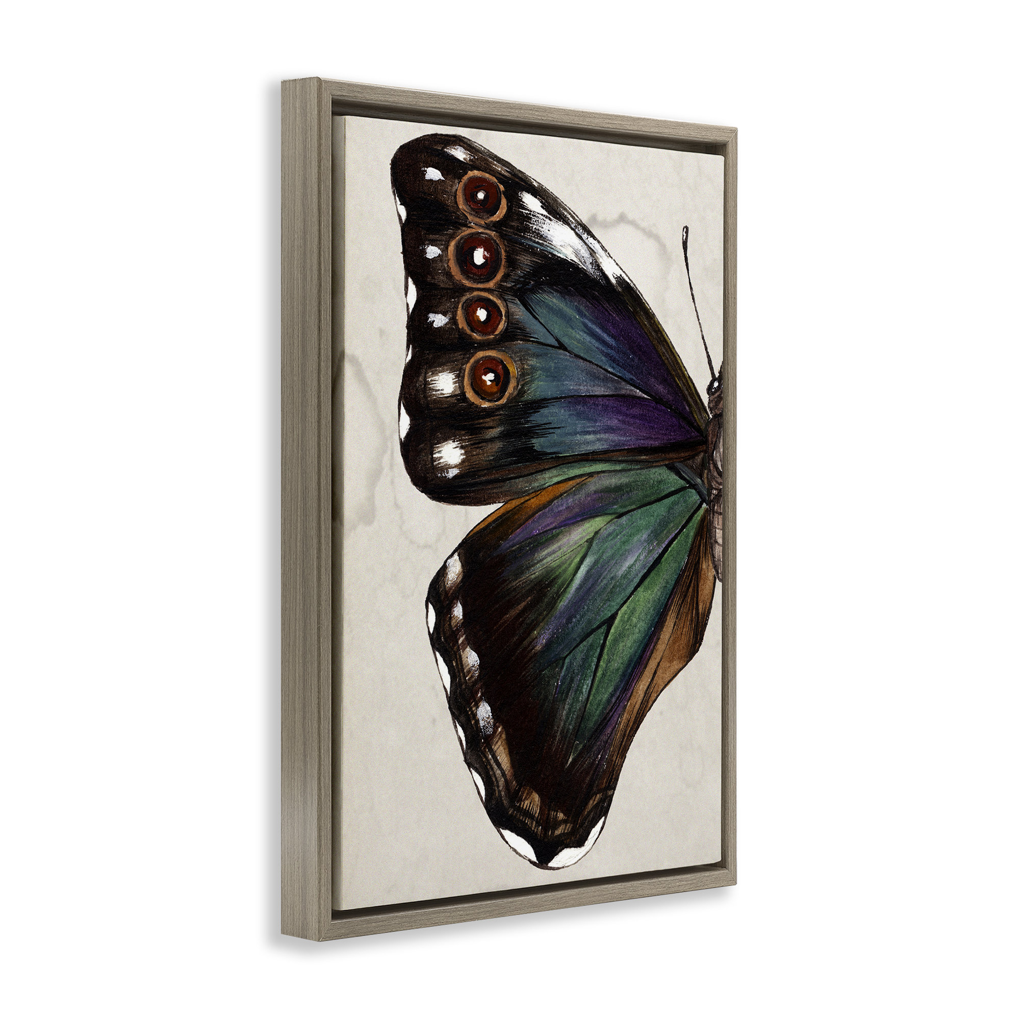 August Grove® Traditional Butterfly Wing Canvas by Melissa Wang | Wayfair