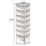 Hokku Designs Rotating Shoe Rack Tower, 7-Tier Spinning Shoe Rack, Free ...