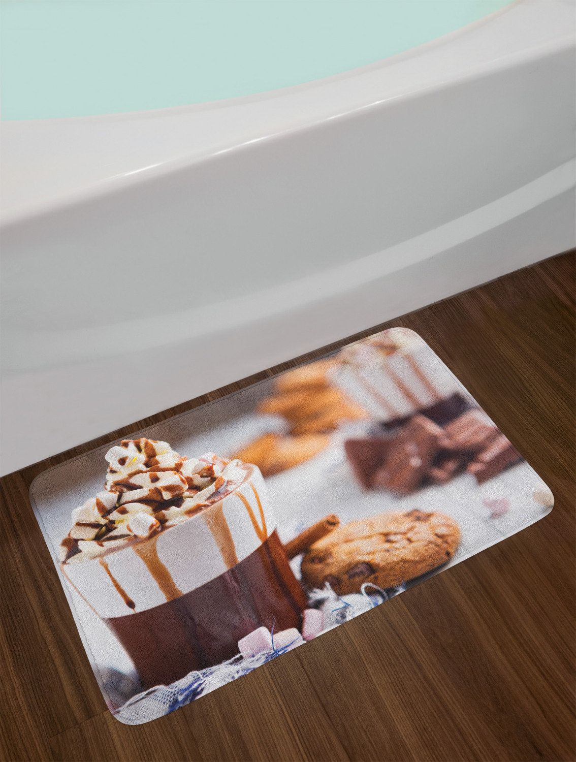 East Urban Home Messy Cup Bath Rug | Wayfair