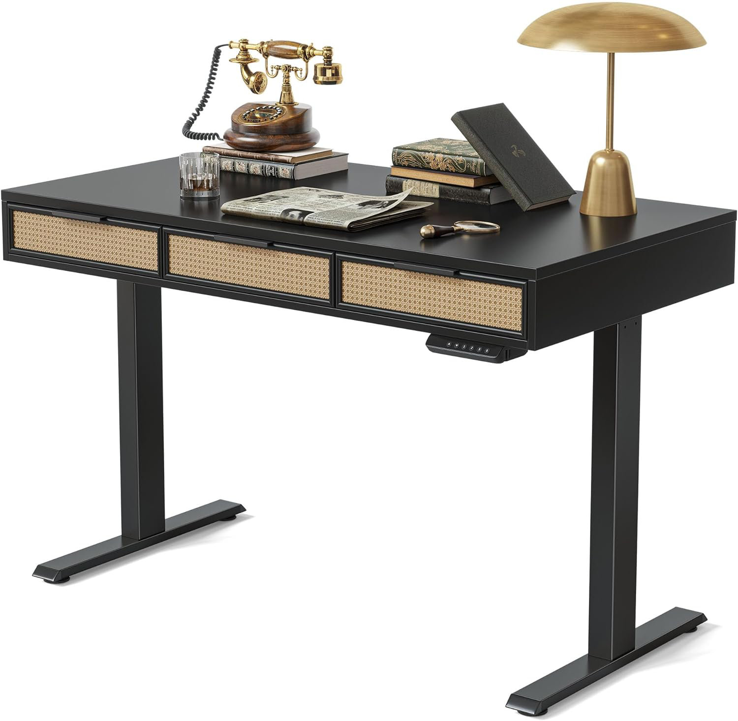 Bay Isle Home™ Harlesden Height Adjustable Desk | Wayfair