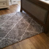 George Oliver Finkle Flatweave Performance Ivory/Charcoal Rug & Reviews ...