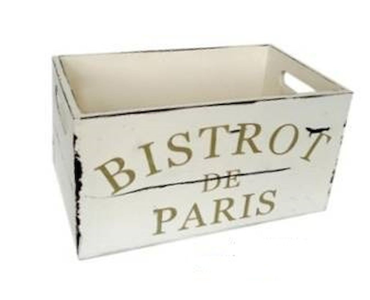 One Allium Way Bistrot De Paris Wood Crate & Reviews - Wayfair Canada