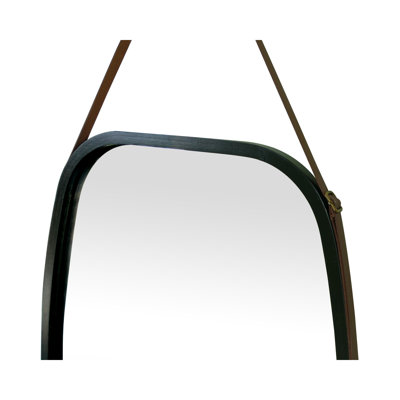 Union Rustic Jeffrey Oval Wood Wall Mirror & Reviews | Wayfair