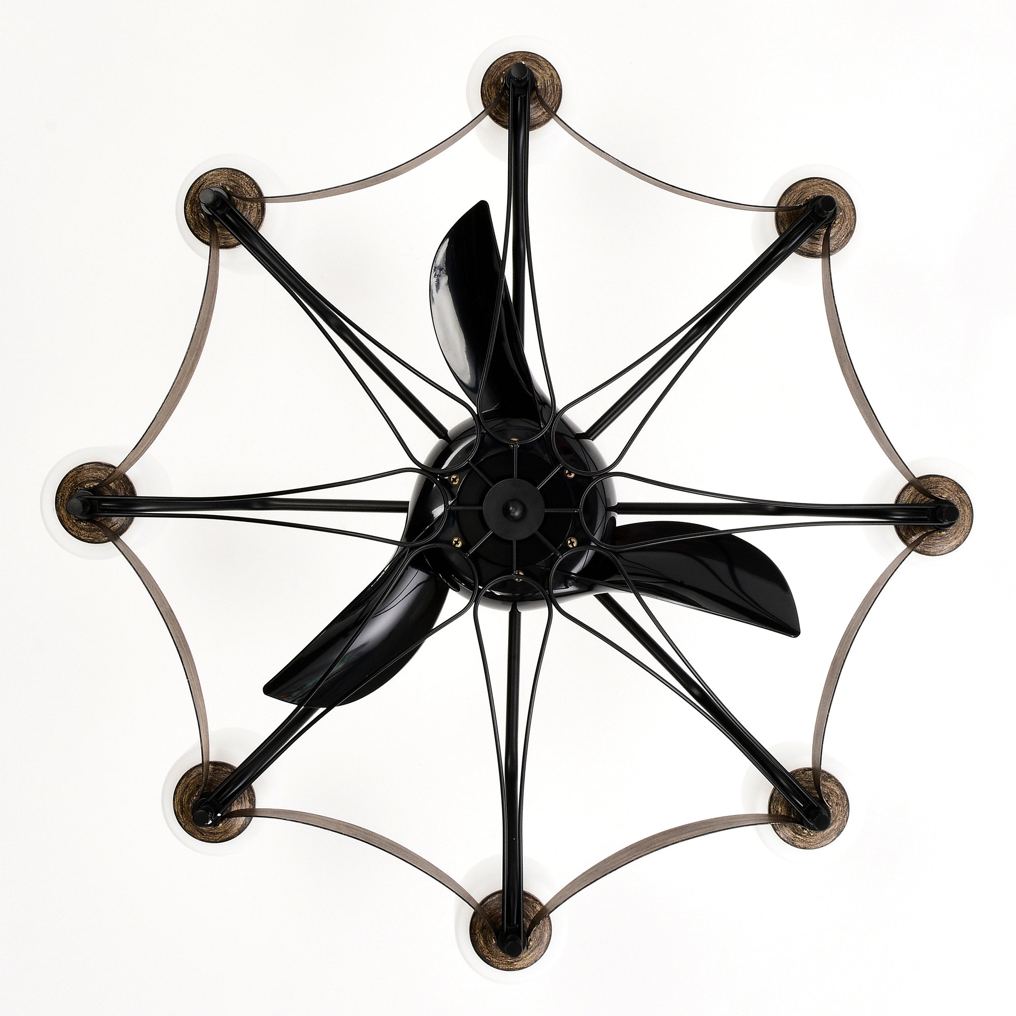 17 Stories Dia 33 Inch Chandelier Ceiling Fan For Bedroom Dining Room ...