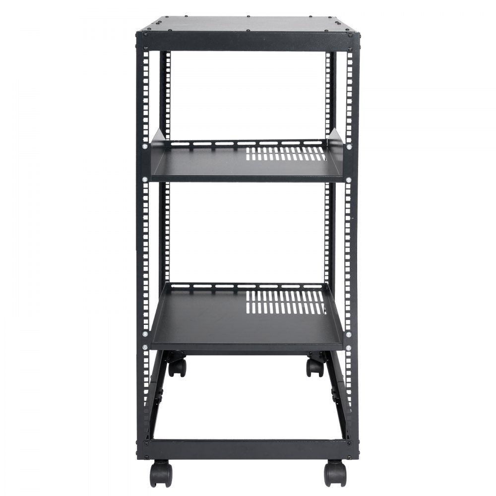 Stellweilan Tessberg 20U Open Frame Server Rack, 15''-40'' Adjustable ...