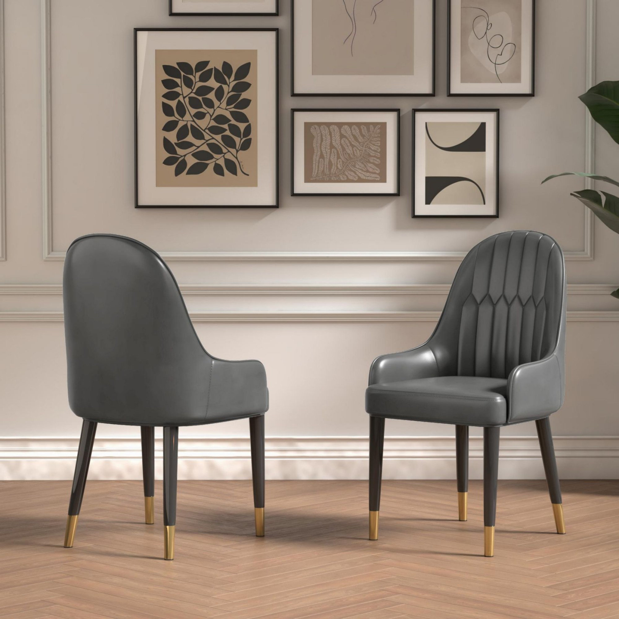 Mercer41 Modern Simple Dining Chair - Wayfair Canada