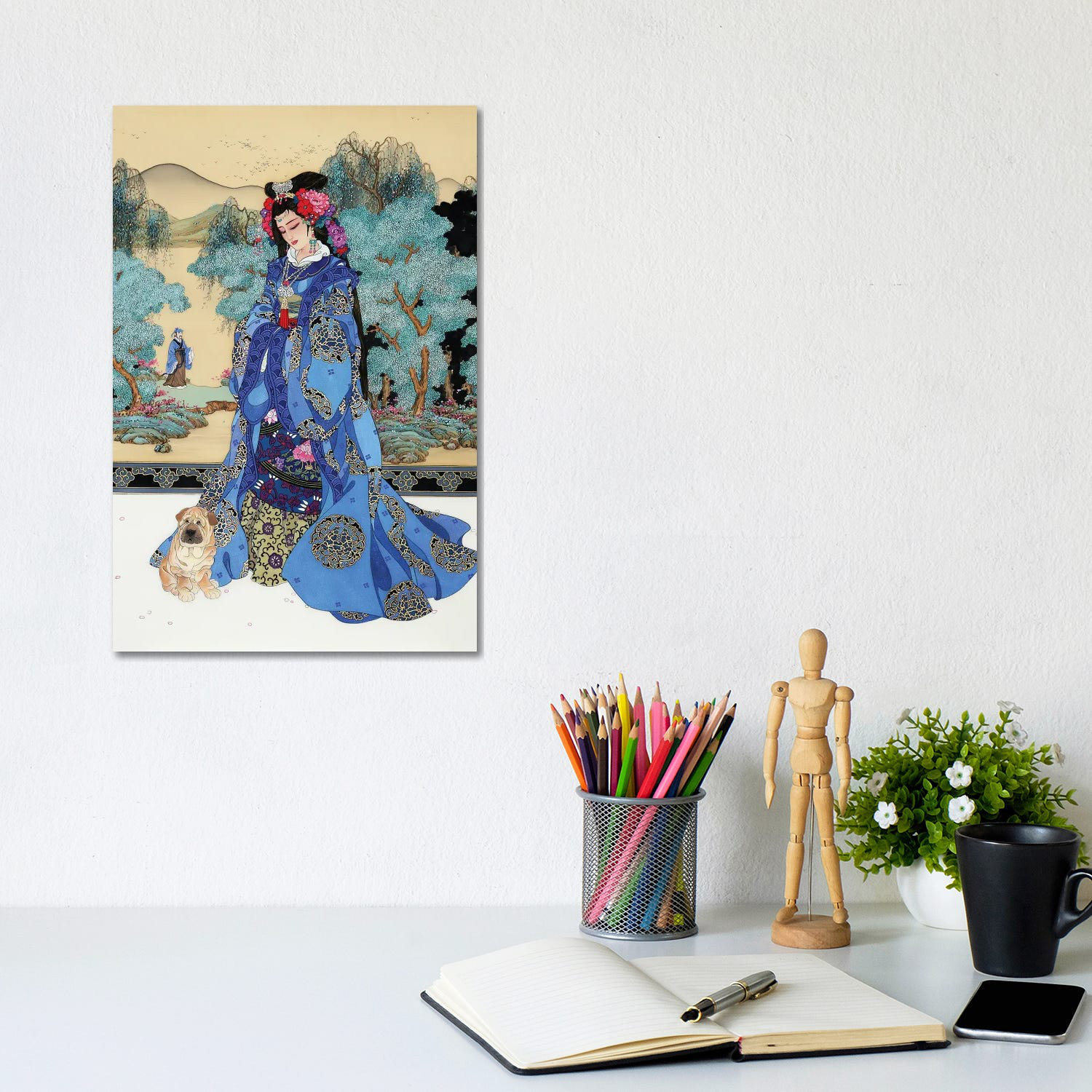 Bloomsbury Market Lady of Valor - Painting Print on Canvas | Wayfair.co.uk