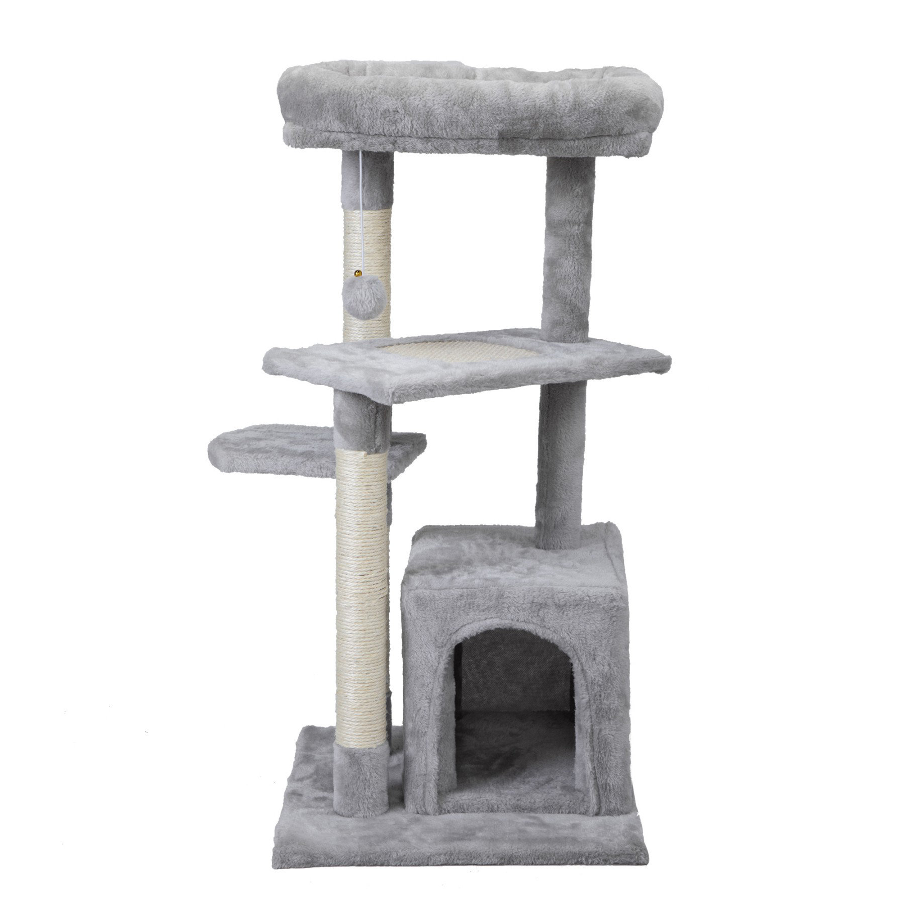 Tucker Murphy Pet™ Double Level Cat Tree Stand House Furniture Kittens ...