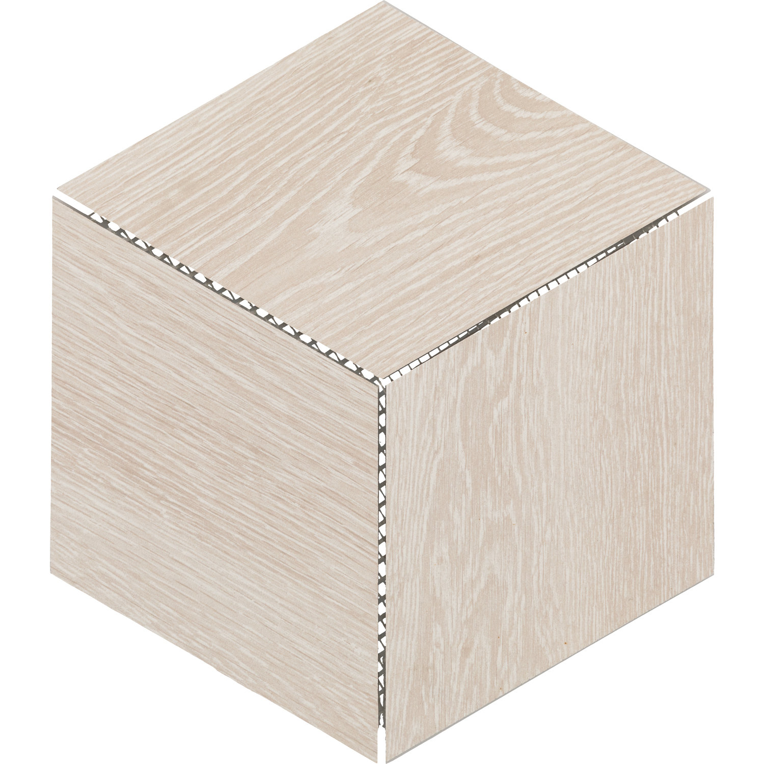 Daltile Emerson Wood 3D Cube Mosaic Tile (10 PC Per Carton) (6.20 SQFT ...