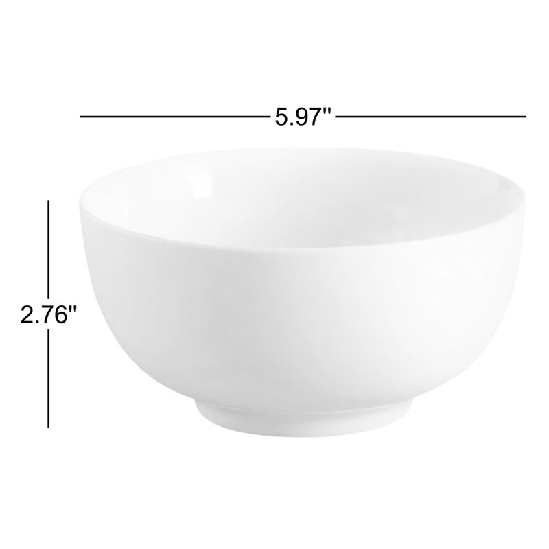 RE/FINE™ Miera Porcelain Cereal Bowl & Reviews | Joss & Main