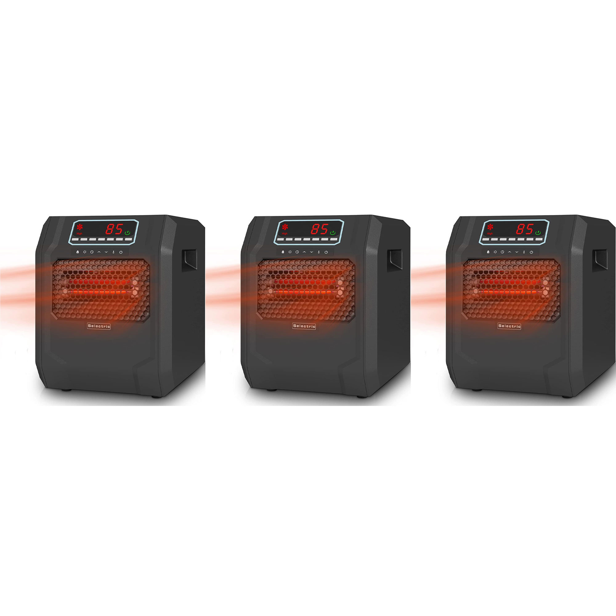 VOLTORB 1000 BTU Electric Compact Space Heater with Adjustable ...