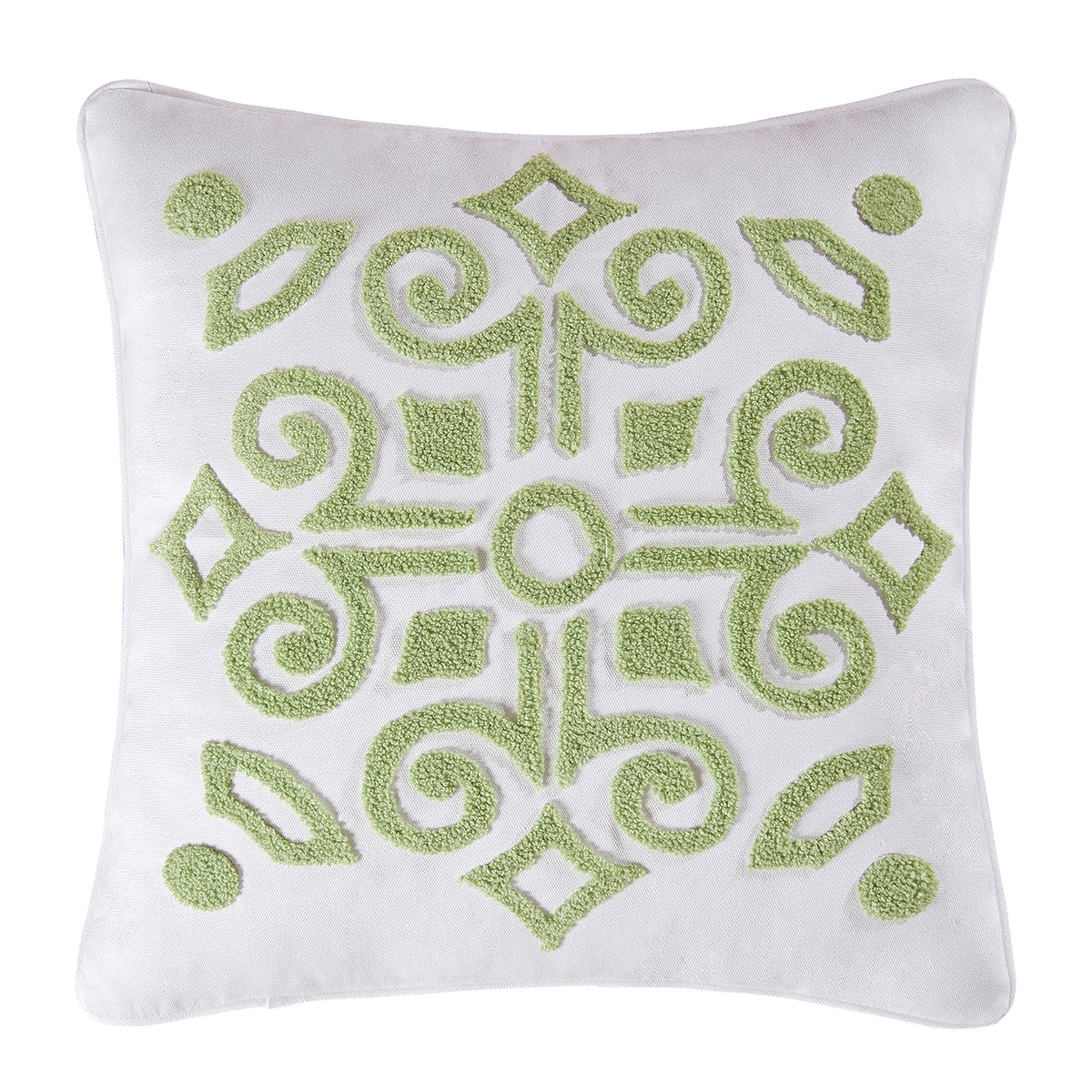 C&F Home Colonial Williamsburg Boxwood Abbey Throw Pillow | Wayfair