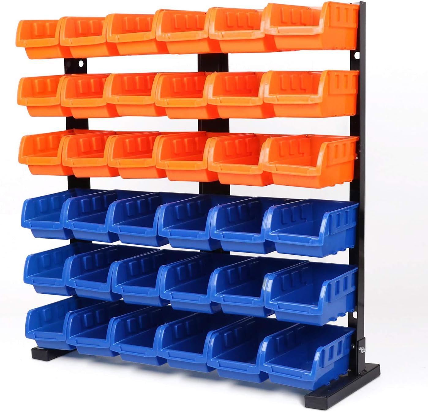 WFX Utility™ 36-Piece Wall-Mounted Garage Organizer Bins, Heavy-Duty ...