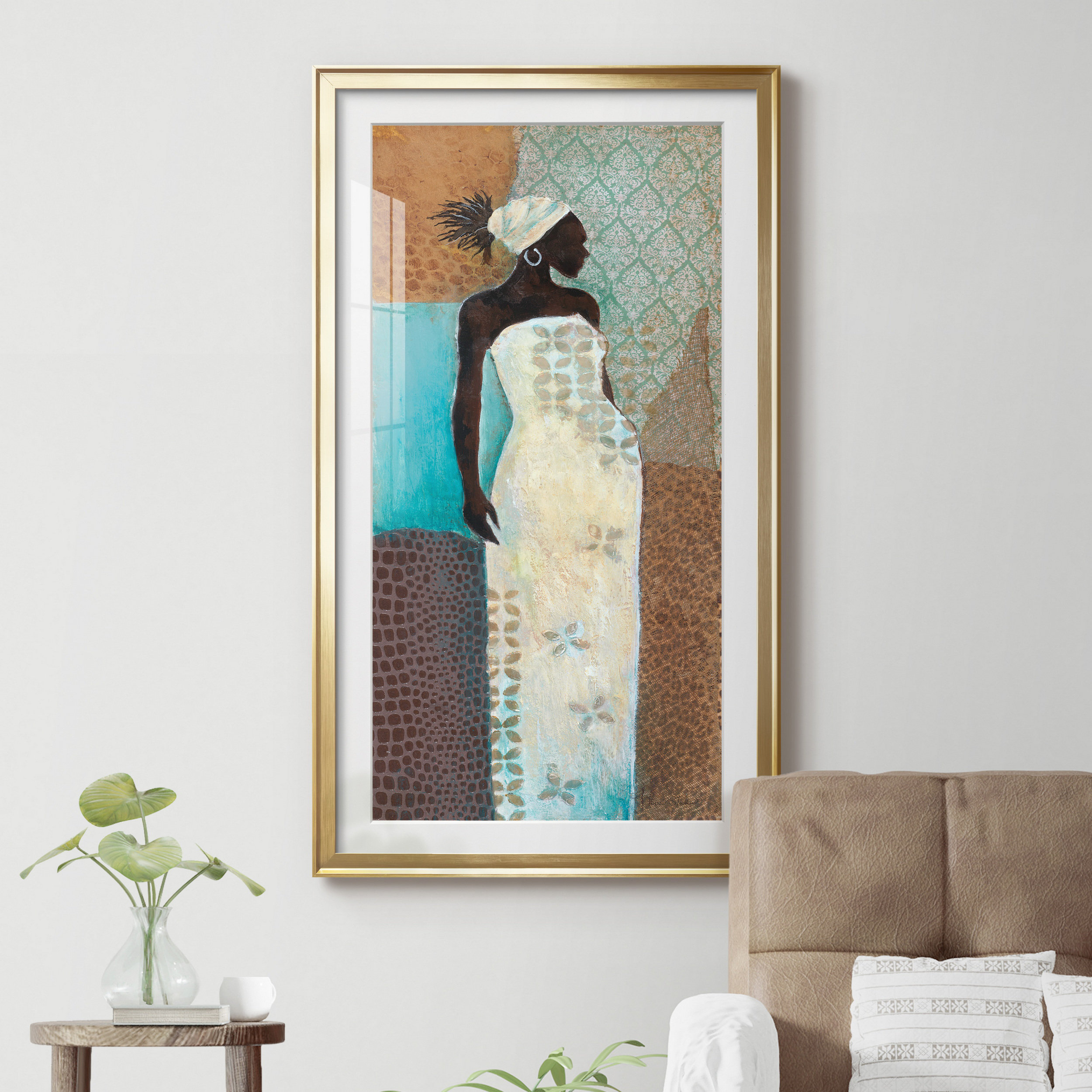 House of Hampton Dressed To Shine I- Premium Gallery Wrapped Print ...