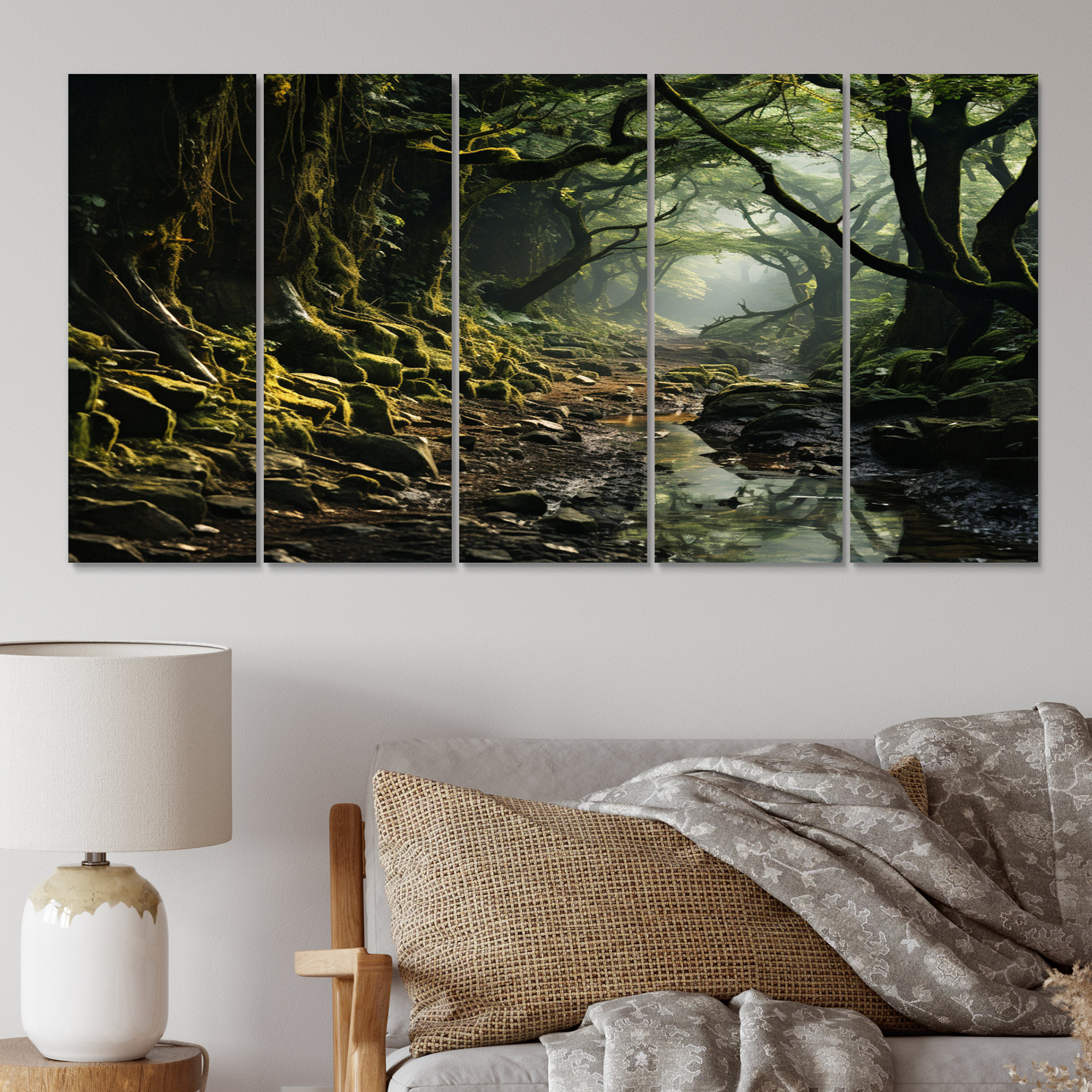 Millwood Pines Scenic Landscape Enchanted Forest - Landscapes Wall ...