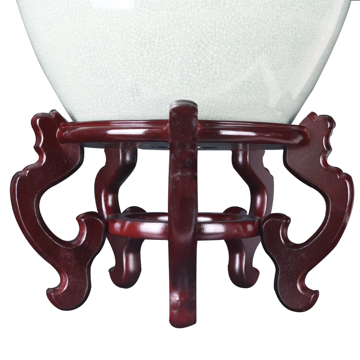 Astoria Grand Oriental Rosewood Fish Bowl Stand | Wayfair