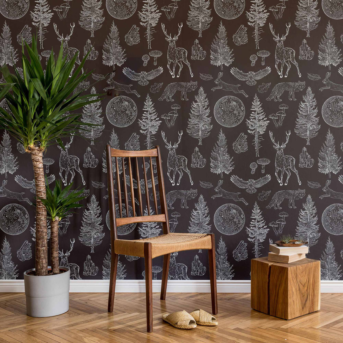 Millwood Pines Delrick Wallpaper Tile & Reviews | Wayfair