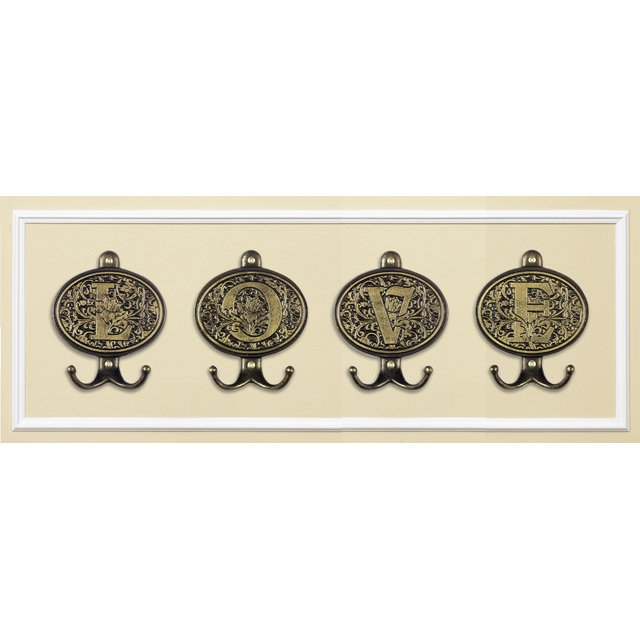 Whitehall Products Monogram Wall Hook & Reviews | Wayfair