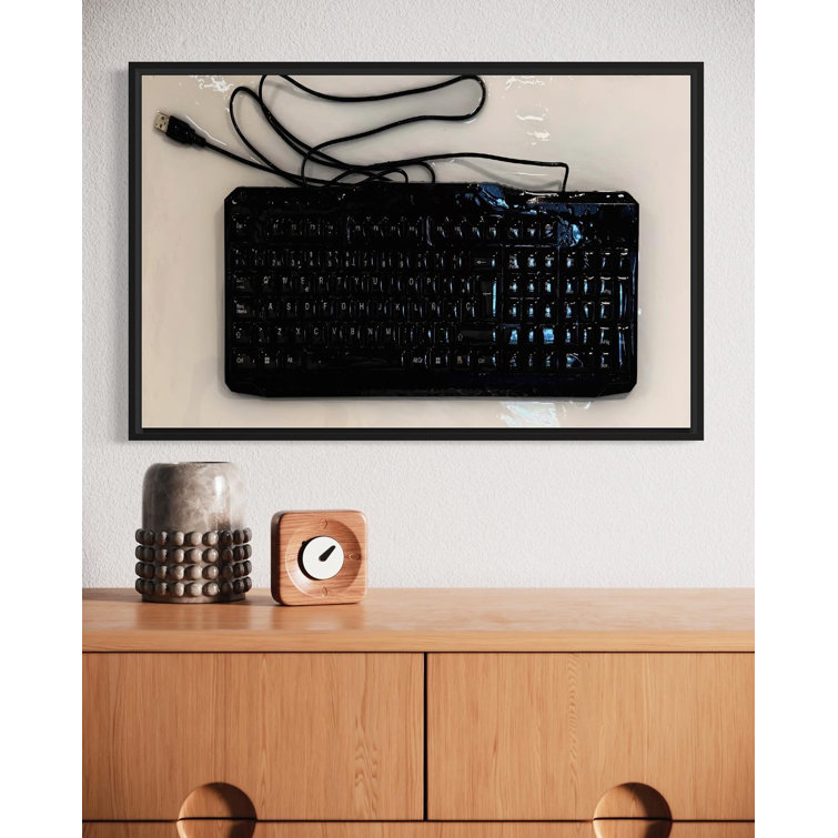 Latitude Run® Resin Keyboard Wall Art | Wayfair