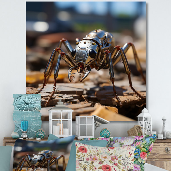 Ebern Designs " Industrial Antics Ant III " on Canvas - Wayfair Canada