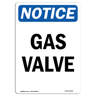 SignMission Gas Valve Sign | Wayfair