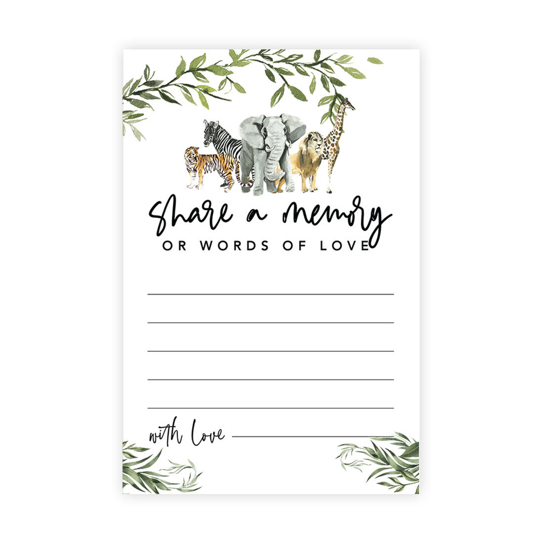 Koyal Wholesale Jungle Animals Share a Memory Cards | Wayfair