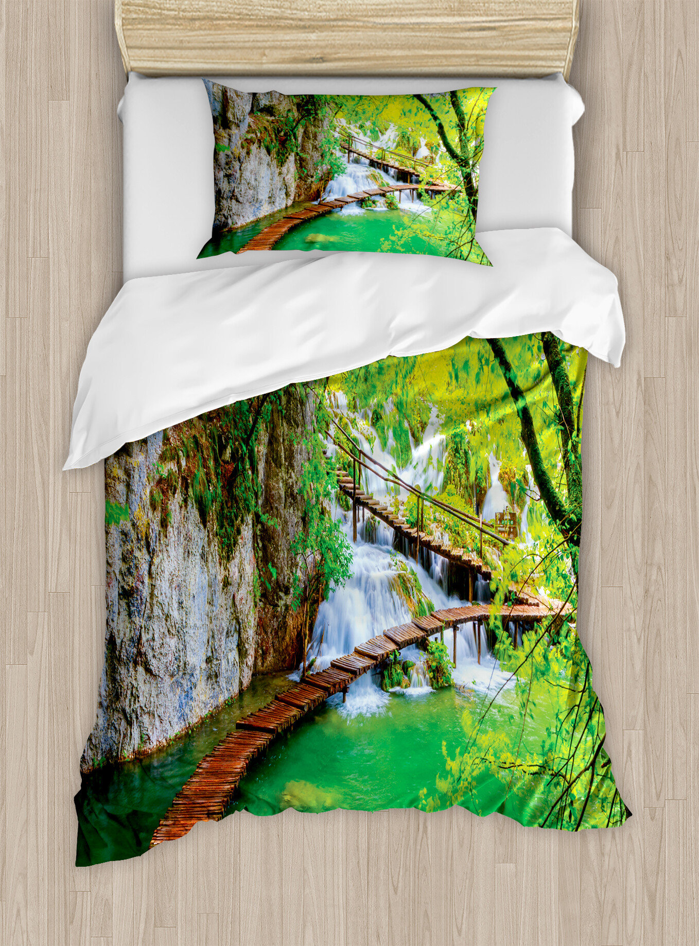 East Urban Home Crosdaile Microfiber Duvet Cover Set | Wayfair