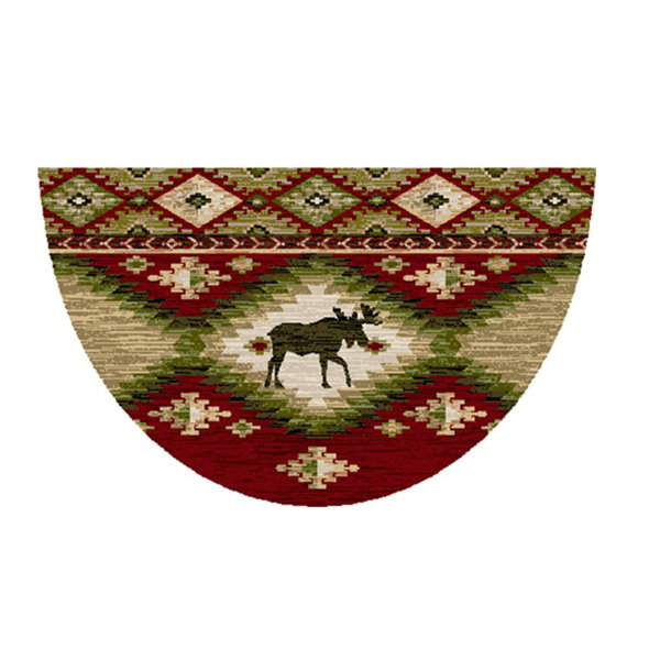 Foundry Select Cozy Cabin Yukon Kitchen Mat | Wayfair