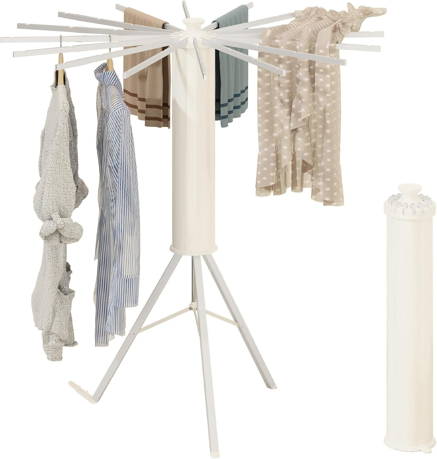 Corrigan Studio Tripod Drying Rack Foldable Octopus Standing Drying ...