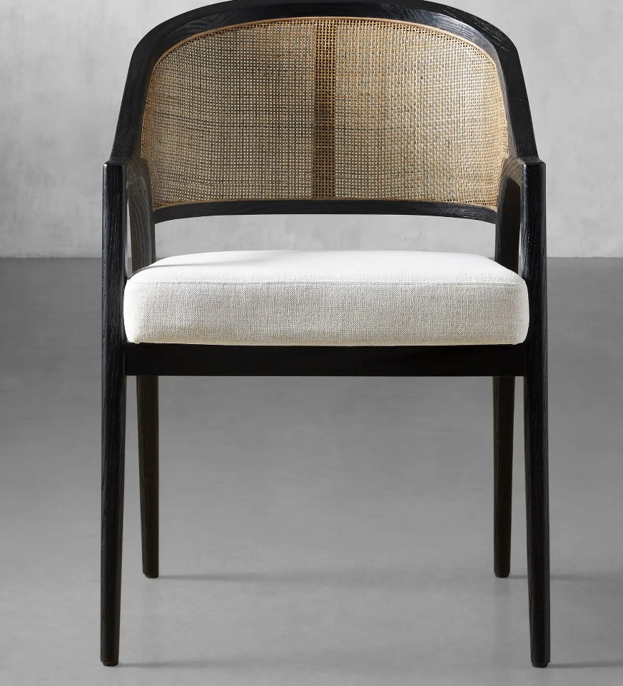 One Allium Way® Aliha Foam Padding Wing Back Accent Dining Chair ...