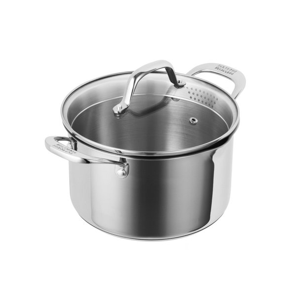 Kuhn Rikon Allround Plus Stainless Steel Induction Safe Casserole Pot ...