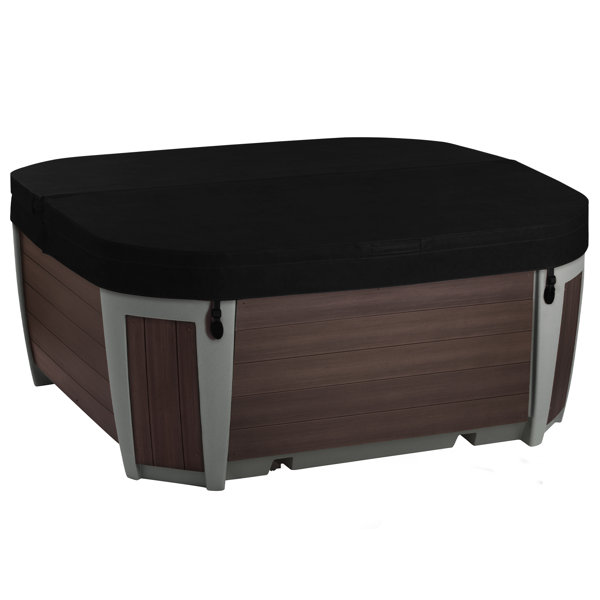 HYDROLUXE SPAS Bali Hot Tub 6-Person Open, 45 SS Jet, 230V, Stainless ...