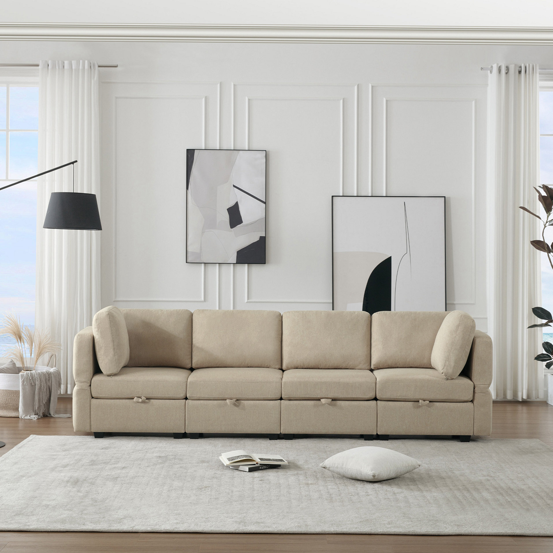 Latitude Run® Nailani 113.8'' Upholstered Sofa | Wayfair