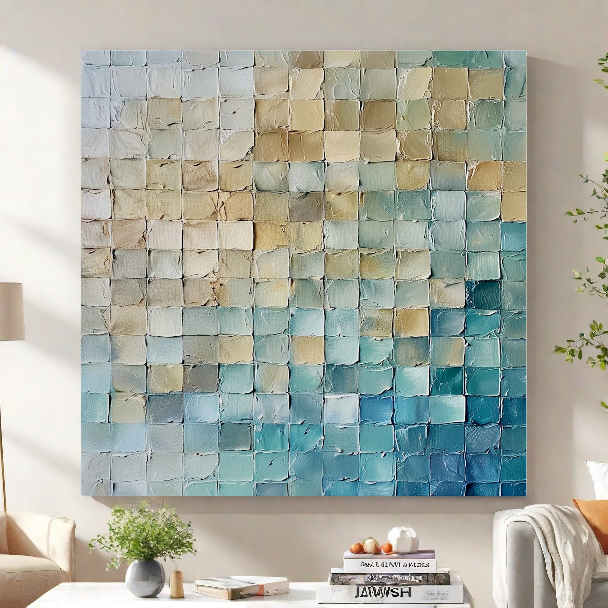 Wrought Studio™ "Echoes of Natural Colors: The Intersection of Calm and ...