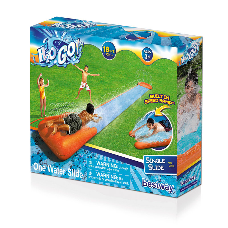 Bestway H2Ogo Single Slide Toys & Inflatables & Reviews | Wayfair