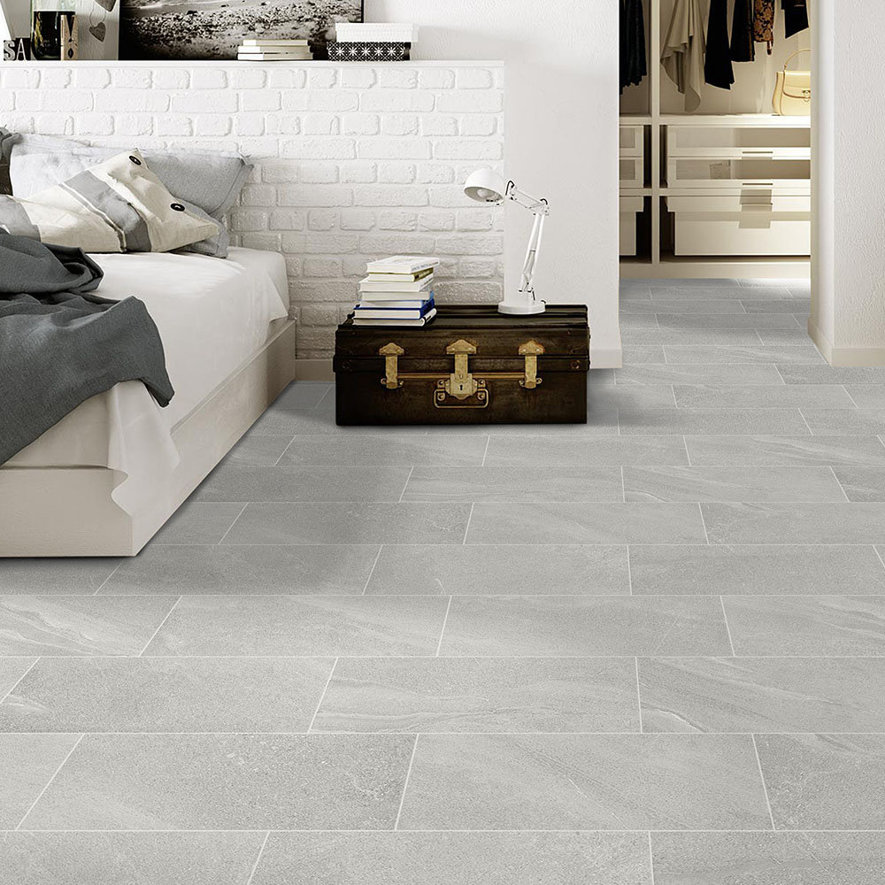 Tilefy Flint 24X48 Cold Gray | Wayfair