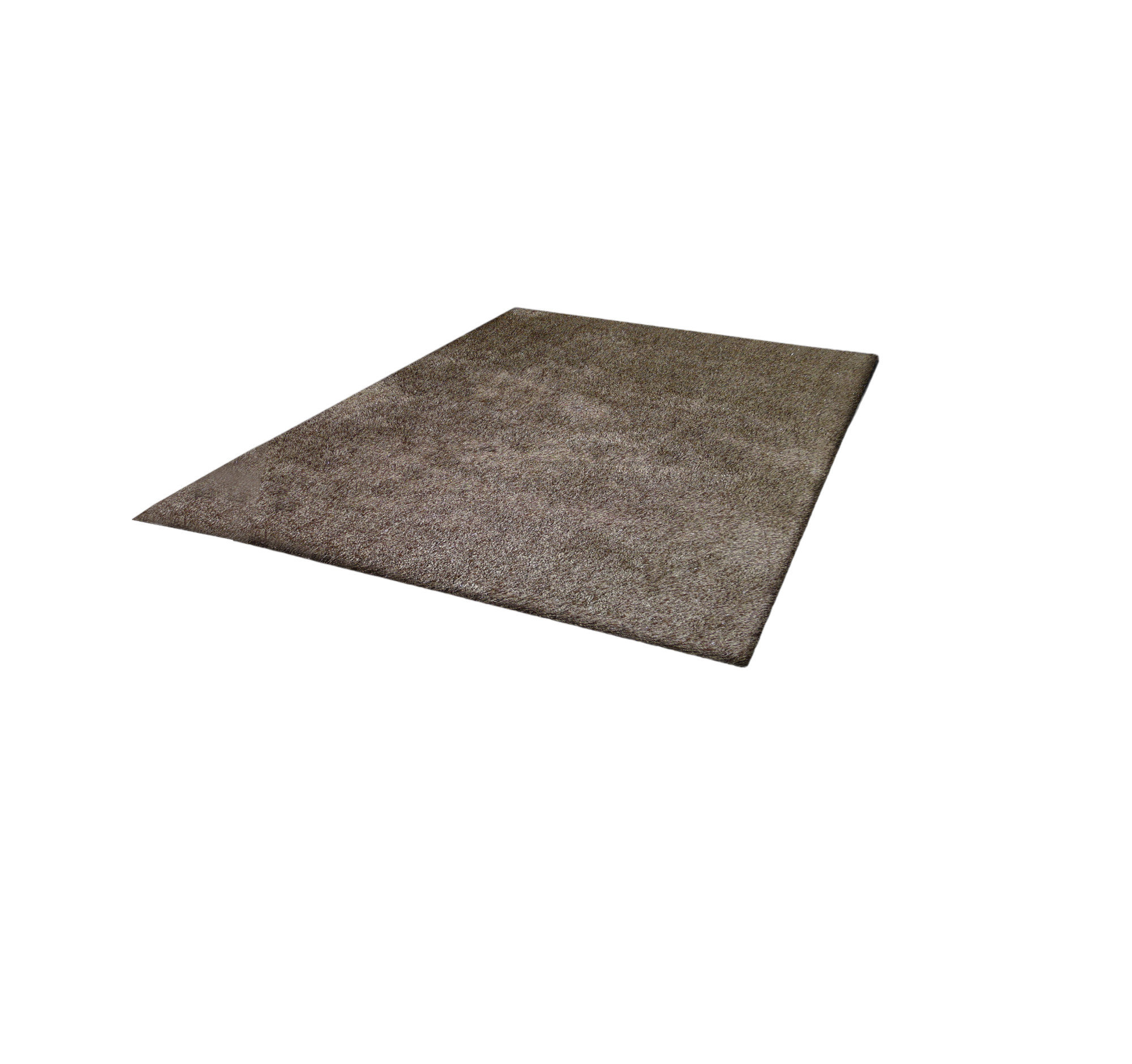 Hokku Designs 8' x 11' Brown Shag Hand Tufted Area Rug | Wayfair