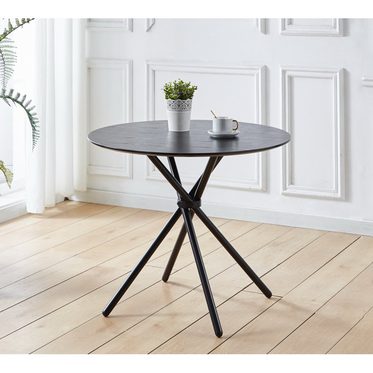 George Oliver Mose Round 90Cm Dining Table | Wayfair.ie