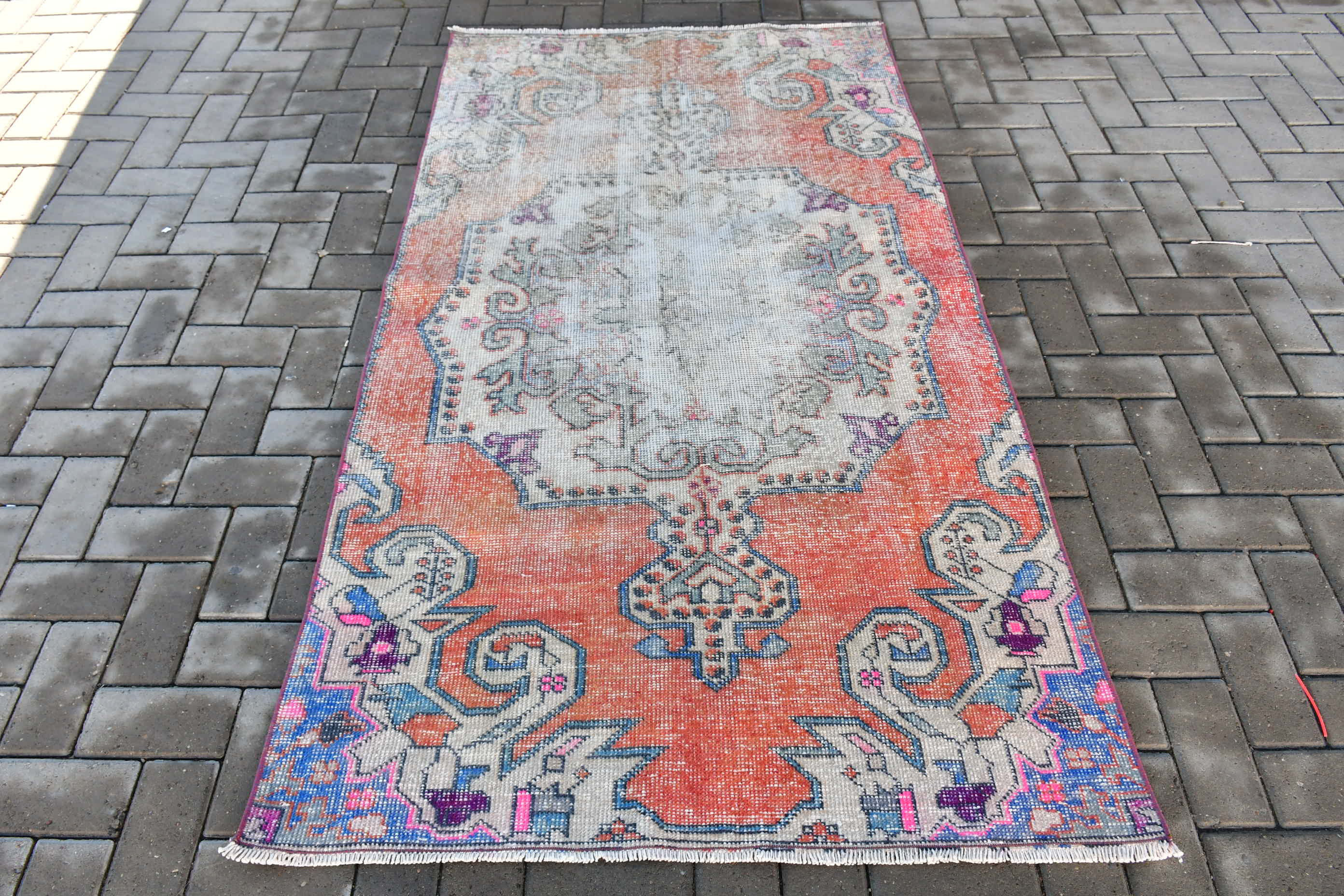 Bungalow Rose Traditional Handwoven Turkish Rug in Vibrant Colors with ...