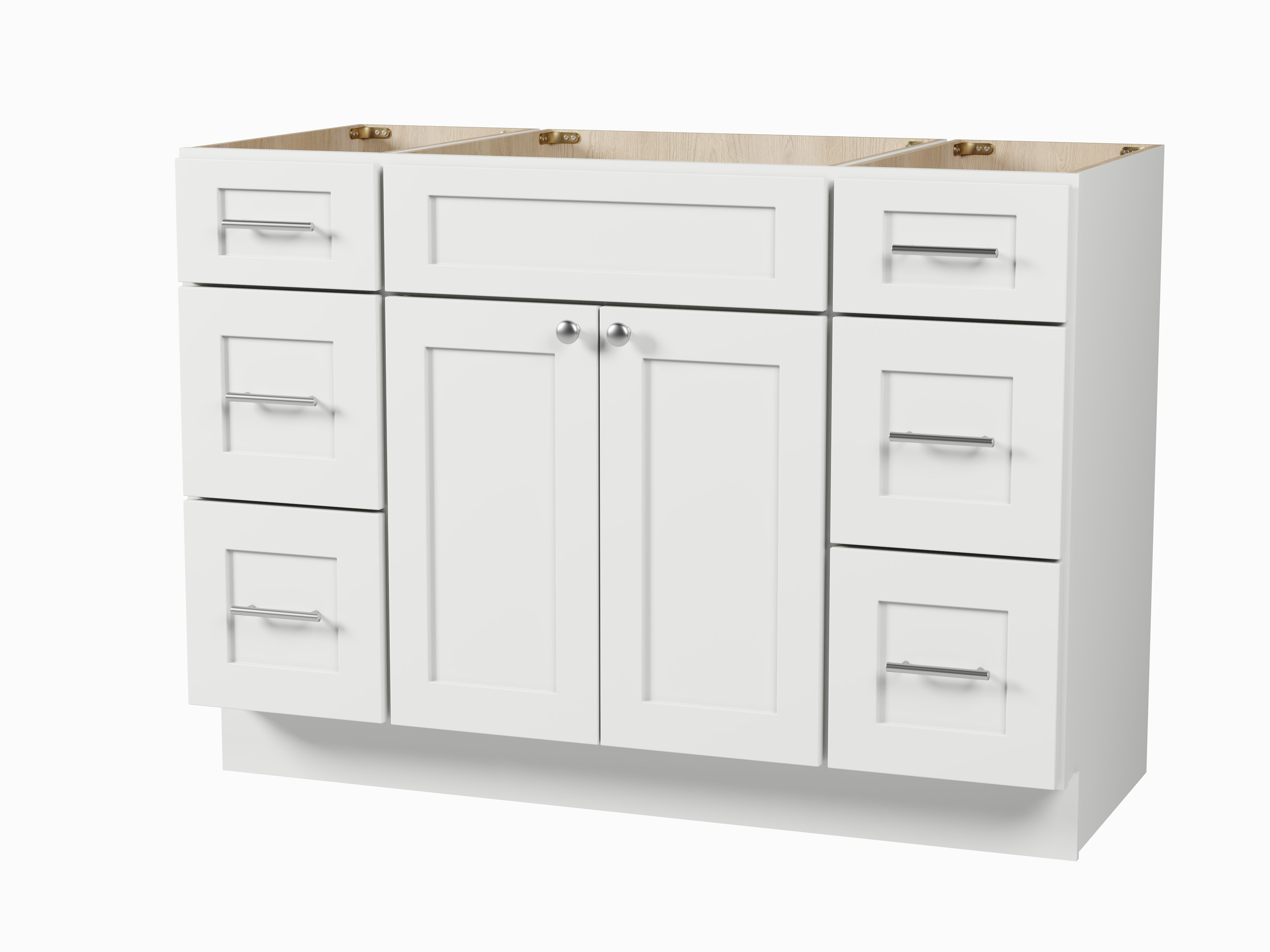 Disar DSR Disar 48'' Single Bathroom Vanity With Drawer Base Only ...