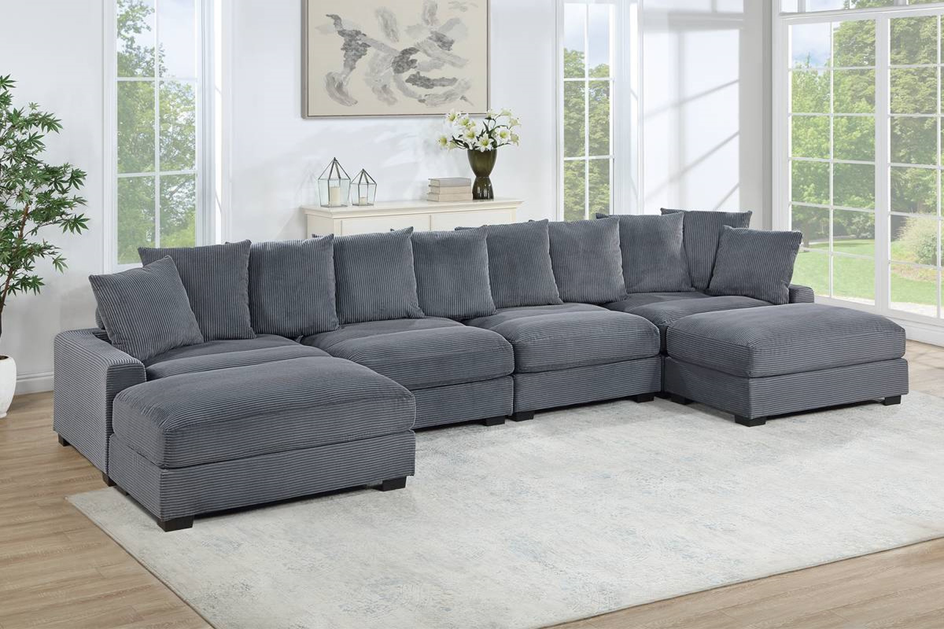 F&L Homes Studio Aileen 6-Pcs Modular Set | Wayfair