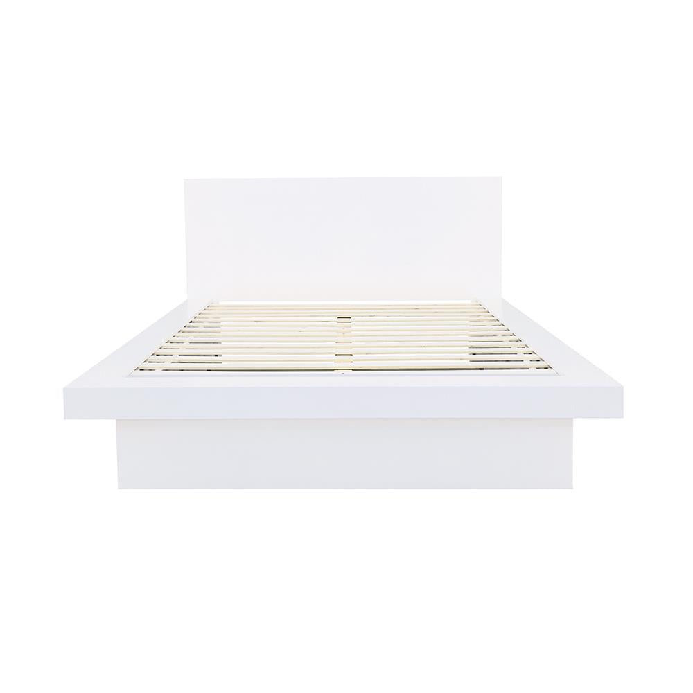 Orren Ellis Jaiana Queen Platform Bed with Rail Seating | Wayfair