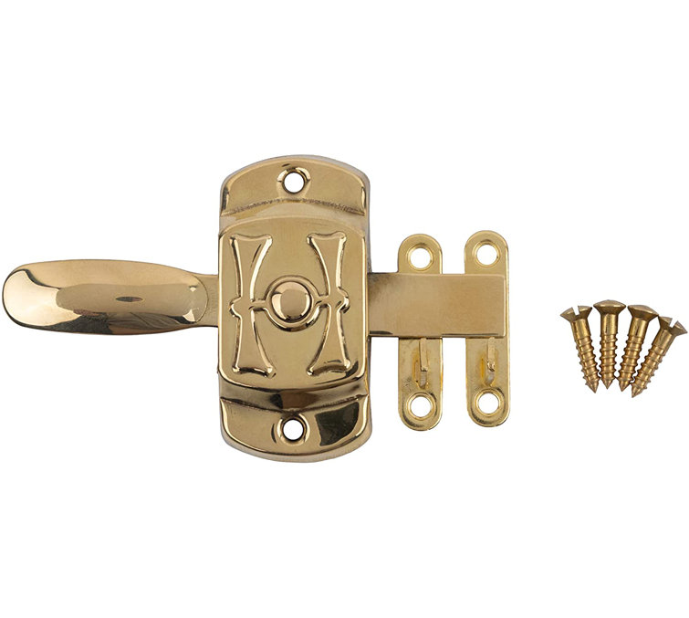 UNIQANTIQ HARDWARE SUPPLY Hoosier "H" Motif Cabinet Door Latch | Wayfair