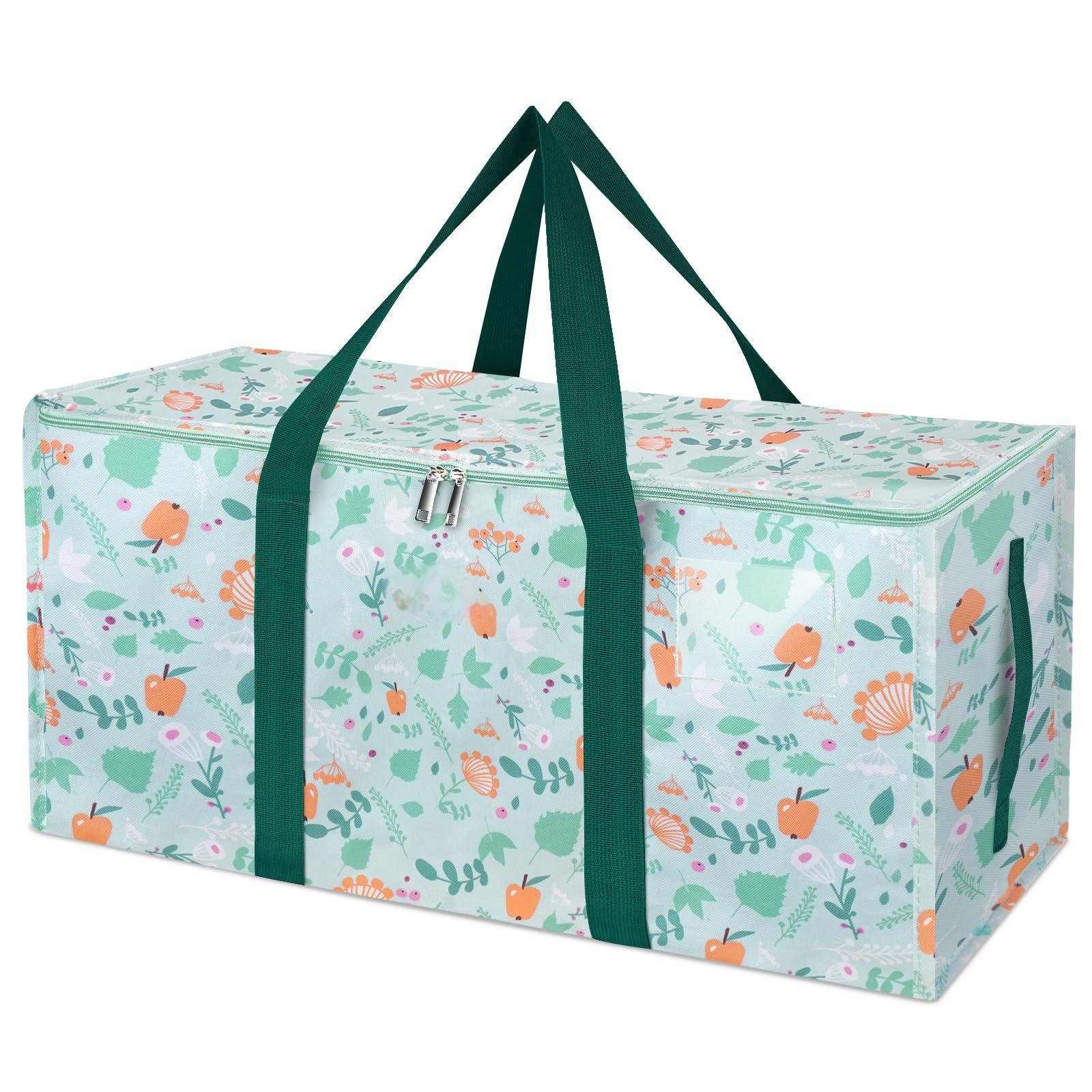 Rebrilliant Extra Large Storage Tote With Zippers & Carrying Handles ...