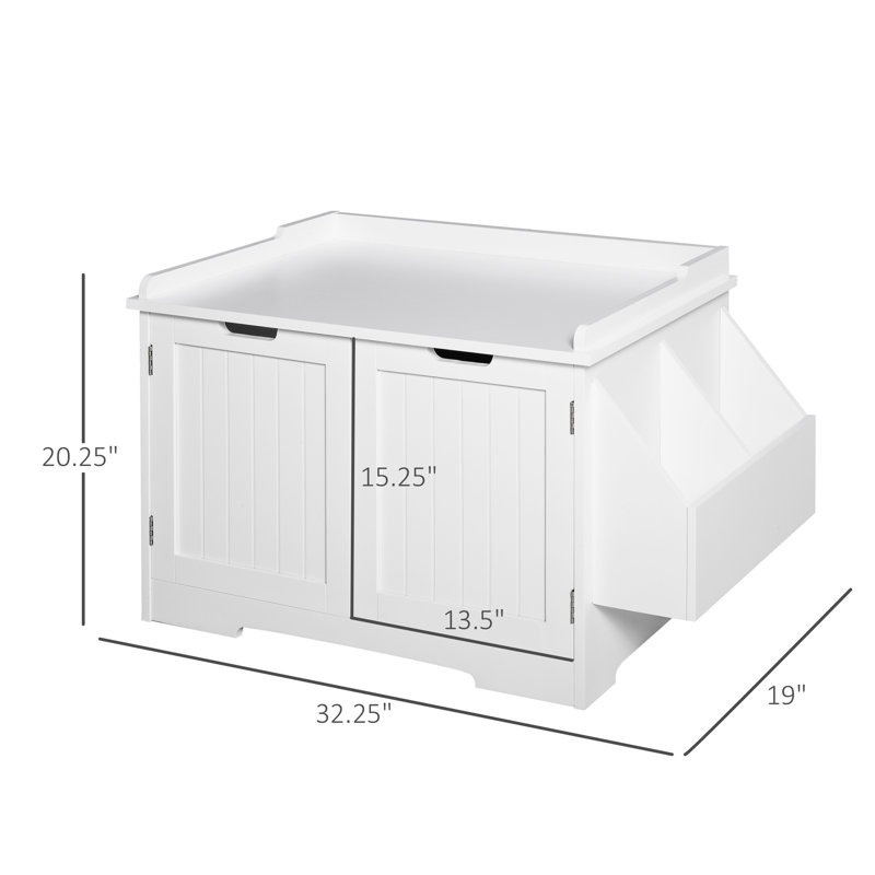 Tucker Murphy Pet™ Mingo Litter Box Enclosure & Reviews | Wayfair